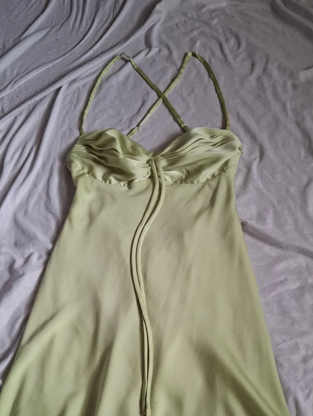 Princess Polly | Dresses | Princess Polly Lemon Green Slip Dress | Poshmark